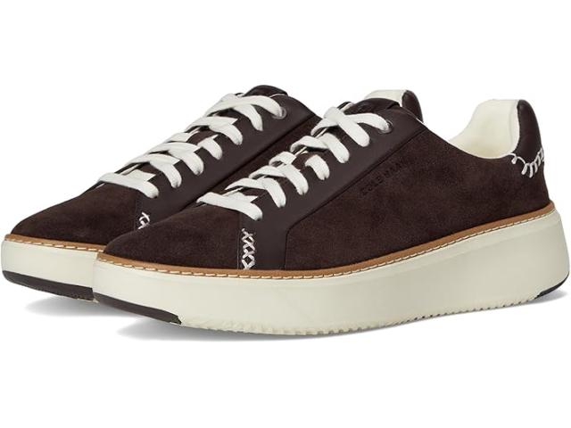 (取寄) コールハーン レディース グランドプロ トップスピン スニーカー Cole Haan women Grandpro Topspin Sneaker Dark Chocolate Suede