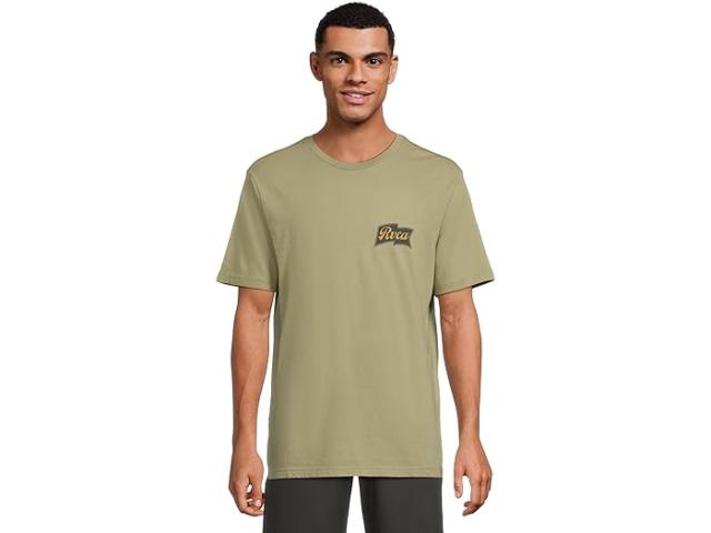 (取寄) ルーカ メンズ オンショア ショート スリーブ RVCA men Onshore Short Sleeve Ranger Green