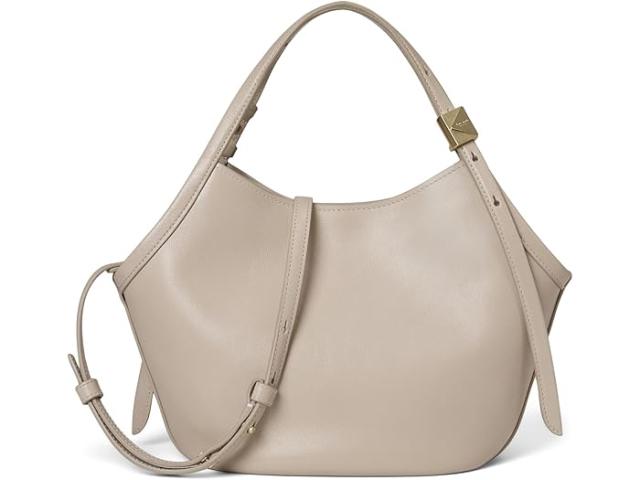 (取寄) ケイトスペード レディース デコ ファイン グレイン レザー スモール チューリップ トート Kate Spade New York women Deco Fine Grain Leather Small Tulip Tote Quartz Pebble