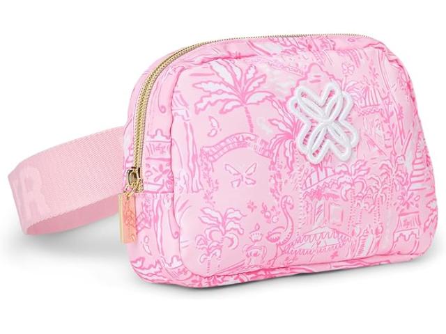 (取寄) リリー ピュリッツァー レディース ジーニー ベルト バッグ Lilly Pulitzer women Jeanie Belt Bag Conch Shell Pink Pennys Playground Accessories Small
