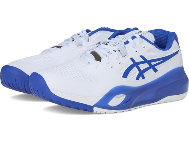 (取寄) アシックス メンズ ゲル-レゾリューション X ワイド ASICS men Gel-Resolution X Wide White/Dark Cobalt