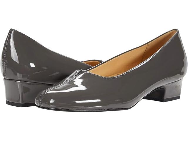 (取寄) トロッターズ レディース ドリス Trotters women Doris Grey Patent