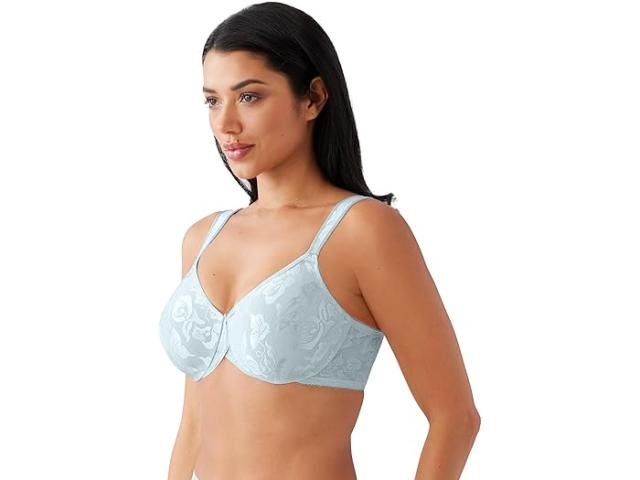 (取寄) ワコール レディース アウェアネス フル フィギュア アンダーワイヤー ブラ 85567 Wacoal women Awareness Full Figure Underwire Bra 85567 Pastel Blue