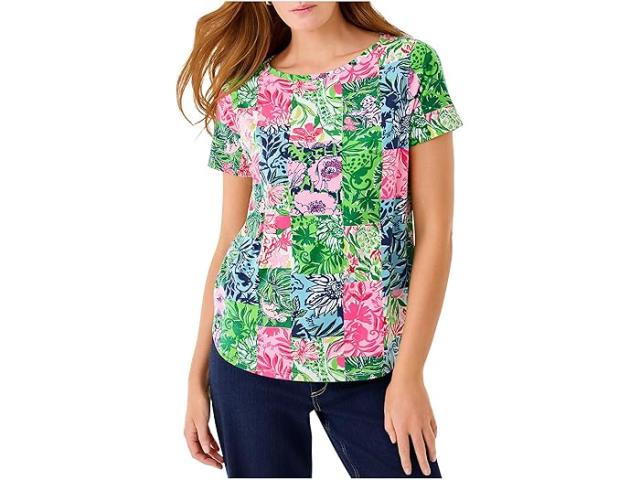 (取寄) リリー ピュリッツァー レディース キー ウェスト トップ Lilly Pulitzer women Key West Top Party Punch Patch