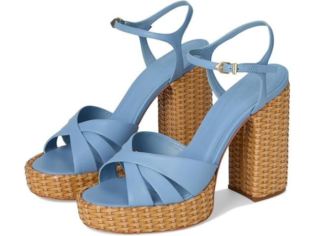 (取寄) シュッツ レディース キーファ ストロー Schutz women Keefa Straw Sky Blue