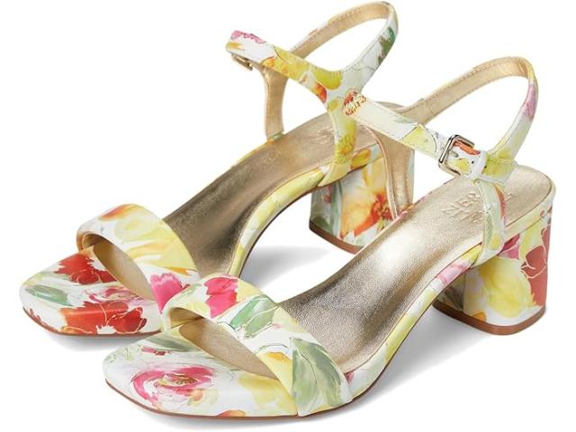 (取寄) ナチュラライザー レディース イジー Naturalizer women Izzy Sunlight Yellow Floral Leather