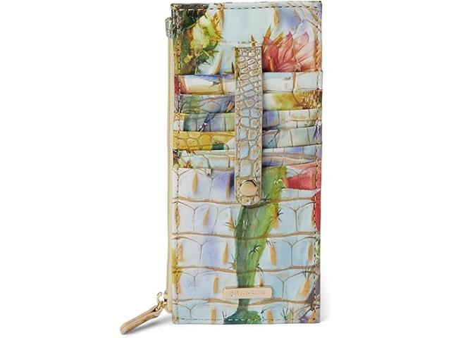(取寄) ブラーミン クレジット カード ウォレット Brahmin Credit Card Wallet Succulent Bloomの ...