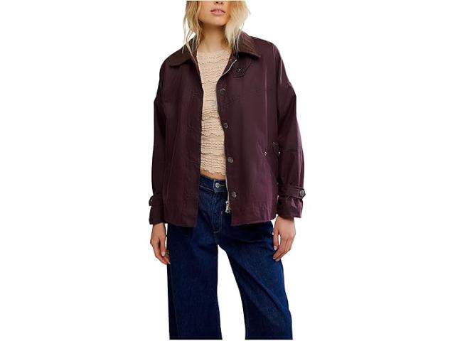 (取寄) フリーピープル レディース ウィー ザ フリー コリ ワックスド ジャケット Free People women We The Free Cori Waxed Jacket Port 