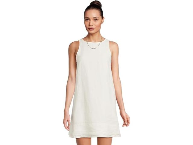 (取寄) メイドウェル レディース レイラニ ドレス リネン Madewell women Leilani Dress -100% Linen Salt