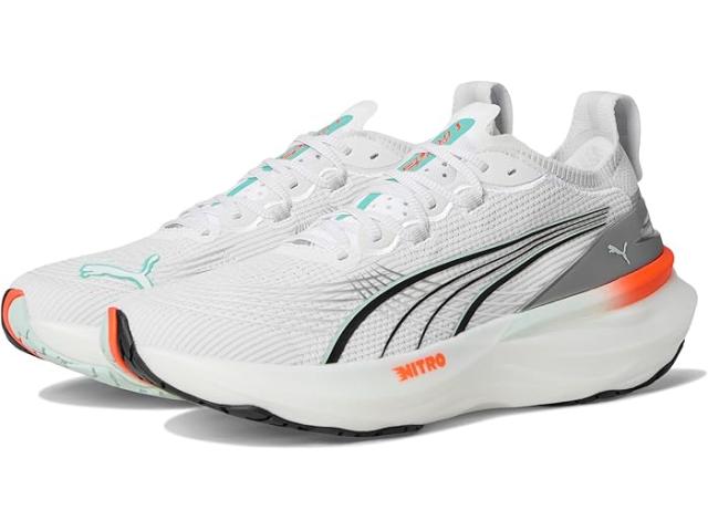 (取寄) プーマ メンズ フォーエバーラン ニトロ PUMA men Foreverrun Nitro PUMA White/Glowing Red