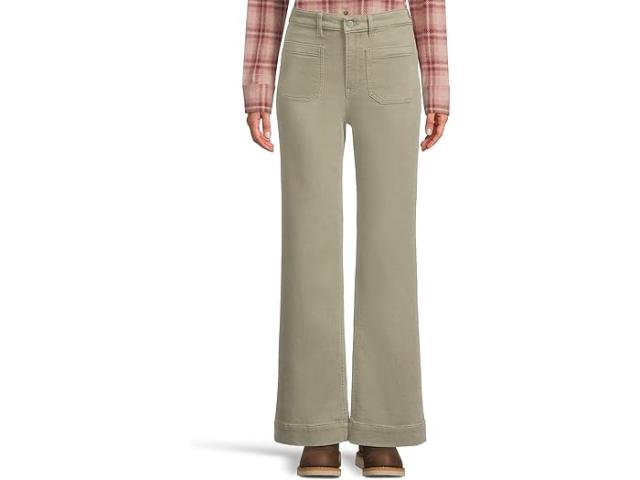 (取寄) ファリティ レディース ストレッチ テリー ワイド レッグ パンツ Faherty women Stretch Terry Wide Leg Pants Coastal Sage