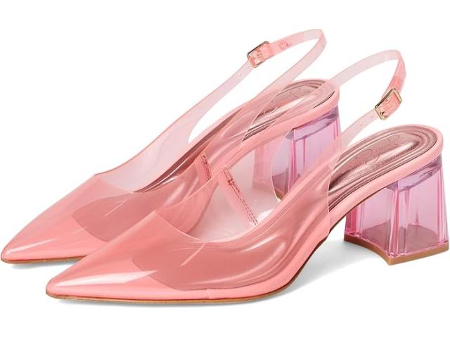 (取寄) ジェシカ シンプソン レディース ルーサイト スリングバック パンプス Jessica Simpson women Syrina Lucite Slingback Pumps Light Pink