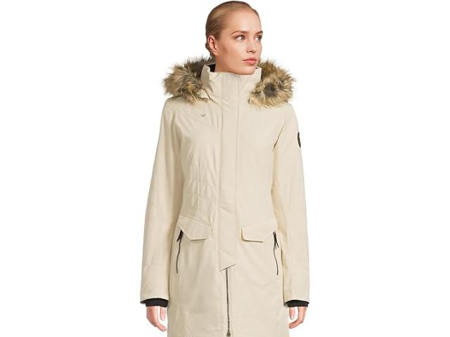 (取寄) オバマイヤー レディース ソジャーナー ダウン ジャケット Obermeyer women Sojourner Down Jacket Bone