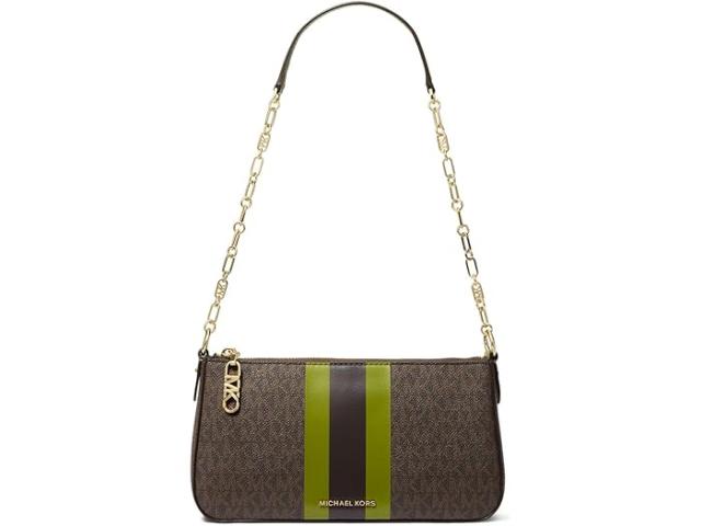 (取寄) マイケルコース レディース エンパイア ミディアム チェイン ポーチ MICHAEL Michael Kors women Empire Medium Chain Pouchette Meadow Green