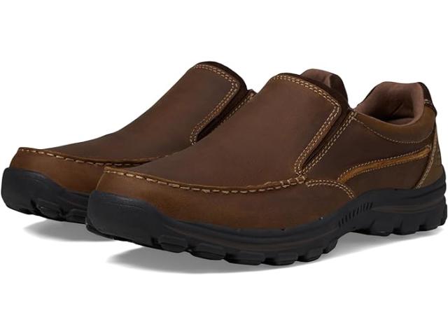 (取寄) スケッチャーズ メンズ リラックスド-フィット フィット ブレイバー - レイランド SKECHERS men SKECHERS Relaxed Fit Braver - Rayland Dark Brown