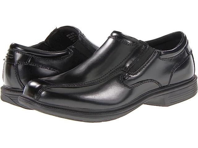 (取寄) ナン ブッシュ メンズ ブリーカー ストリート バイシクル トゥ スリッポン ウィズ コア スリップ レジスタント ウォーキング コンフォート テクノロジー Nunn Bush men Bleeker Street Bicycle Toe Slip-On with KORE Slip Resistant Walking Comfort Technology