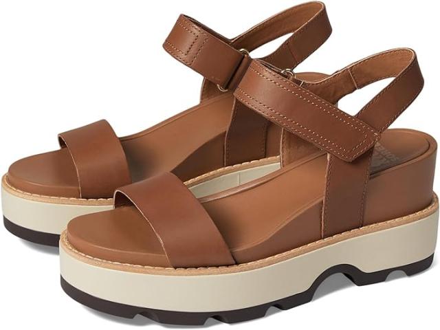 (取寄) ソレル レディース ジョアニー Iv Y ストラップ ウェッジ SOREL women SOREL Joanie IV Y Strap Wedge Velvet Tan/Blackened Brown