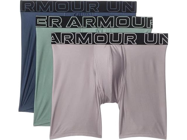 (取寄) アンダーアーマー メンズ 3-パック パフォーマンス テック ソリッド 6 ボクサー ブリーフ Under Armour men 3-Pack Performance Tech Solid 6