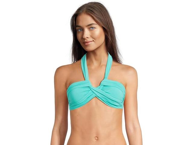 (取寄) シーフォリー レディース コレクティブ ホルター ヘアバンド Seafolly women Collective Halter Bandeau Aquatic Blue