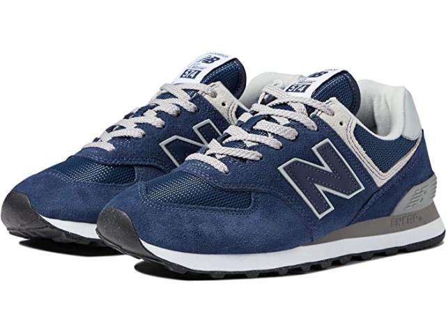 (取寄) ニューバランス クラシックス レディース 574 コア New Balance Classics women New Balance Classics 574 Core Navy/White