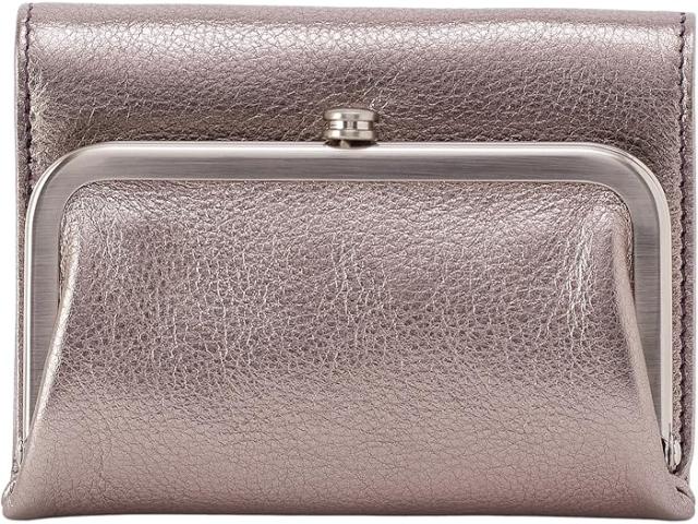(取寄) ホーボー レディース ロビン コンパクト ウォレット HOBO women Robin Compact Wallet Pewter Spur