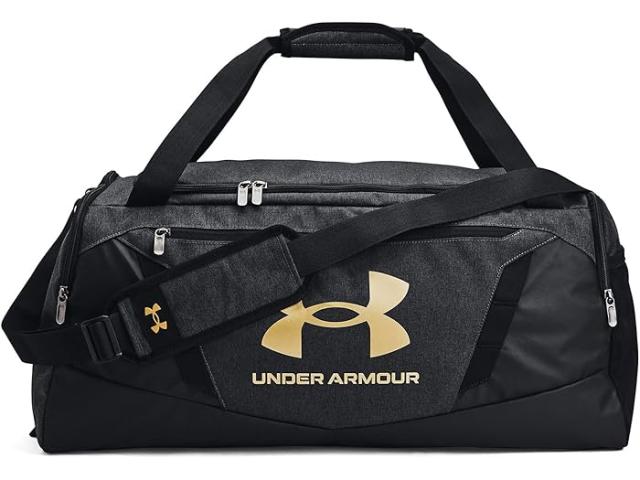 (取寄) アンダーアーマー アンデナイアブル 5.0 ダッフル MD Under Armour Under Armour Undeniable 5.0 Duffel MD Black Medium Heather/Black/llic Gold
