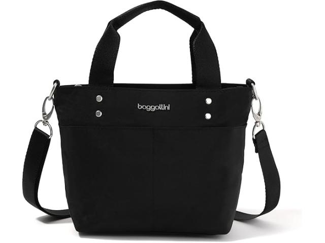 (取寄) バッガリーニ レディース ミニ キャリーオール トート Baggallini women Mini Carryall Tote Black