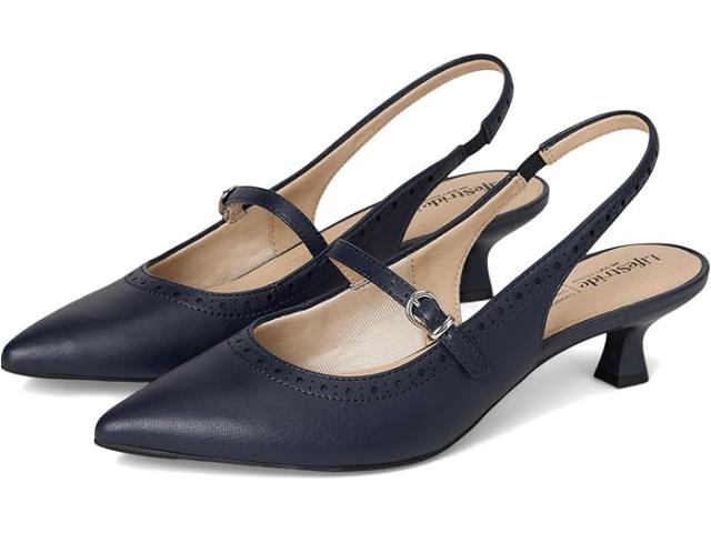 (取寄) ライフストライド レディース マリリン スリングバック シューズ LifeStride women Marilyn Slingback Shoes Lux Navy