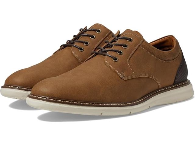 (取寄) ナン ブッシュ メンズ チェイス 2.0 カジュアル プレーン トゥ オックスフォード コンテンポラリー レースアップ Nunn Bush men Chase 2.0 Casual Plain Toe Oxford Contemporary Lace-Up Cognac