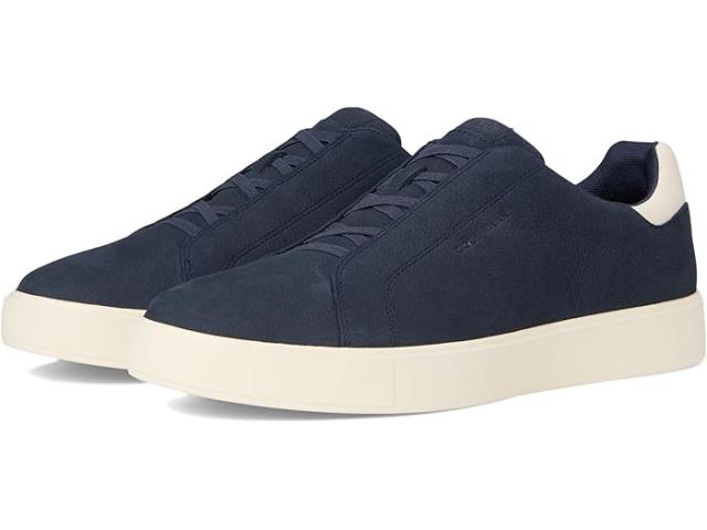 (取寄) コールハーン メンズ グランドプロ ラグゼ スリッポン スニーカー Cole Haan men Grandpro Luxe Slip-On Sneakers Navy Blazer Nubuck/Ivory