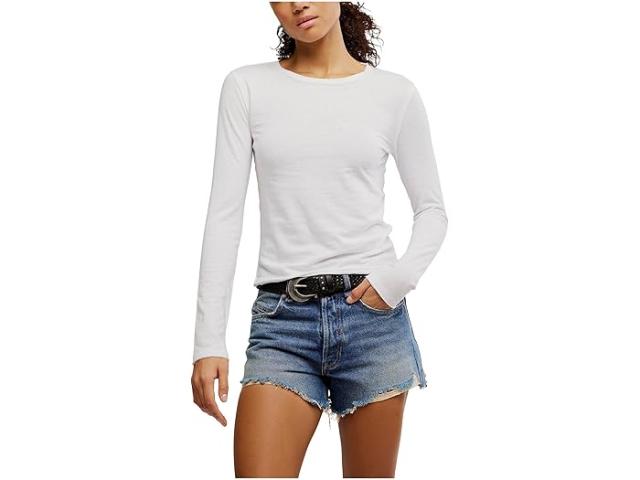 (取寄) フリーピープル レディース ノバ ティー ロング スリーブ Free People women Nova Tee Long Sleeve Ivory