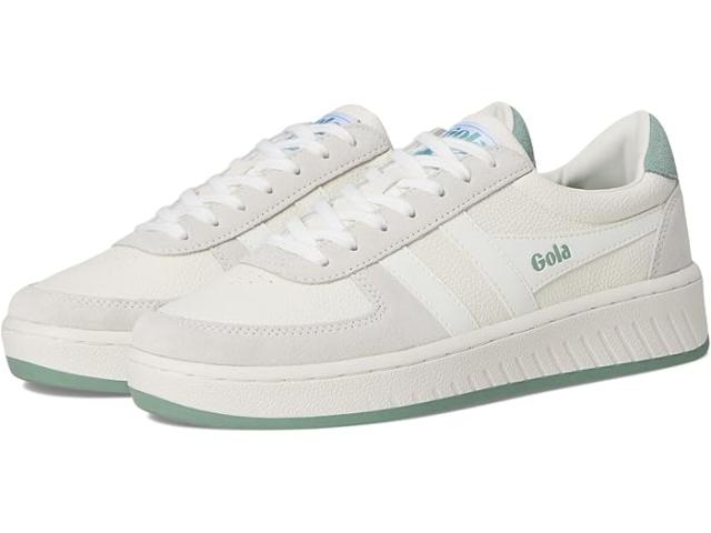(取寄) ゴーラ レディース グランドスラム Gola women Grandslam '88 White/White/Green Mist