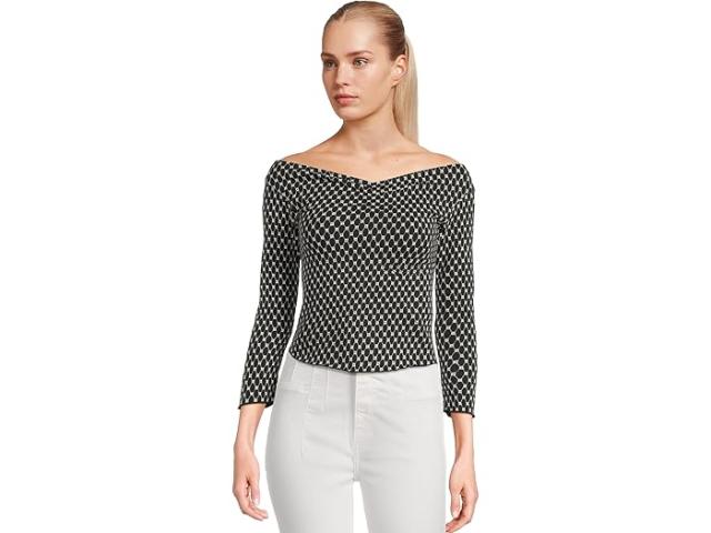 (取寄) フリーピープル レディース ギア アイレット トップ Free People women Gia Eyelet Top Black Combo