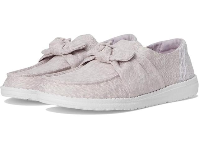 (取寄) ヘイ デュード レディース ウェンディ ボウ サーフ ウォッシュ Hey Dude women Wendy Bow Surf Wash Lilac