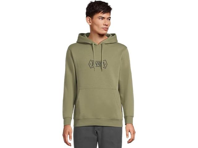 (取寄) ルーカ メンズ ブーディ RVCA men Meric Hoodie Ranger Green