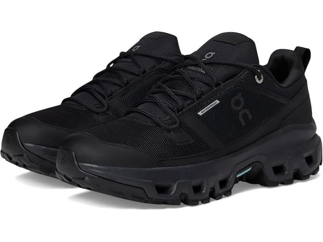 (取寄) オン レディース クラウドロック ロウ ウォータープルーフ On women Cloudrock Low Waterproof Black/Black