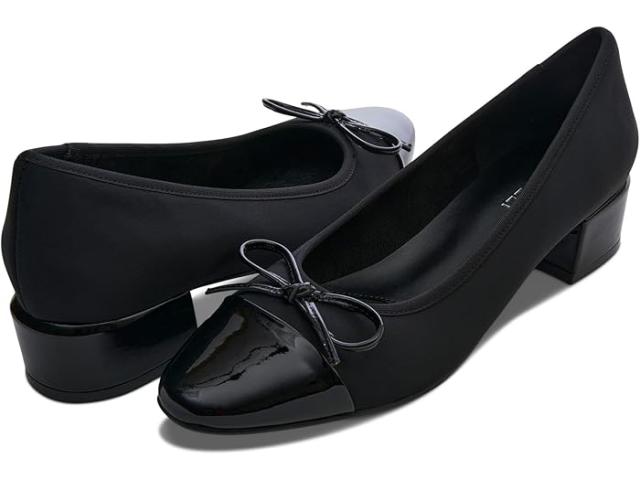 (取寄) ヴァネリ レディース  Vaneli women Alesya Black Owi/Black Patent