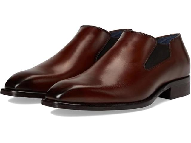 (取寄) ジョンストン&マーフィー コレクション メンズ ラーソン スリッポン Johnston & Murphy Collection men Larson Slip-On Mahogany Italian Calfskin