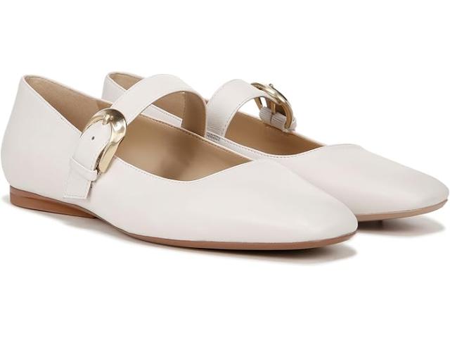 (取寄) ナチュラライザー レディース カーター メアリー ジェーンズ Naturalizer women Naturalizer Carter Mary Janes Warm White Leather