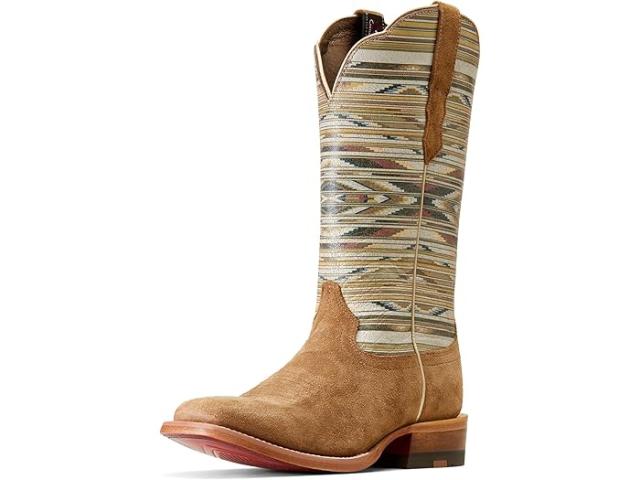(取寄) アリアット レディース フロンティア チマヨ ウェスタン ブーツ Ariat women Frontier Chimayo Western Boot Dijon Roughout