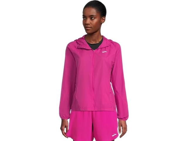 (取寄) ブルックス レディース キャノピー パッカブル ジャケット Brooks women Canopy Packable Jacket Magenta