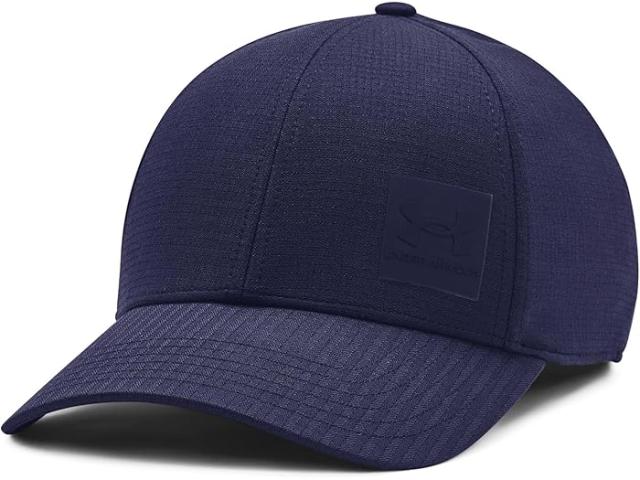 (取寄) アンダーアーマー メンズ イソ-チル アーマーベント ストレッチ フィット ハット Under Armour men Iso-Chill Armourvent Stretch Fit Hat Midnight Navy/Midnight Navy