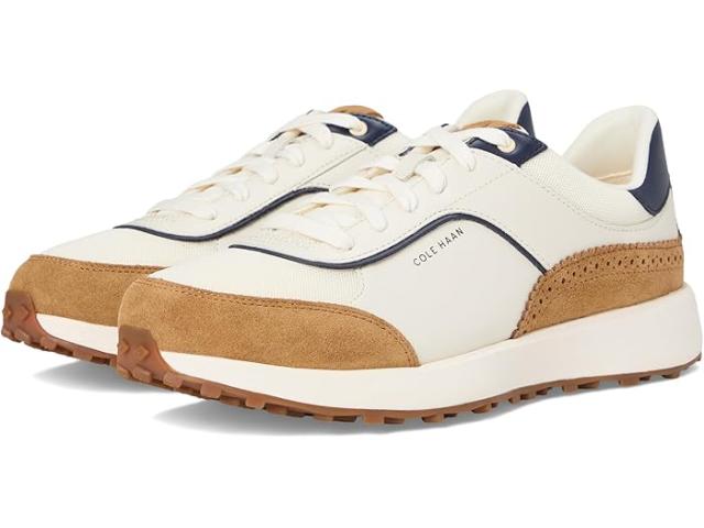 (取寄) コールハーン レディース グランド クロスコート ランナー Cole Haan women Grand Crosscourt Hallet Runners Ivory/Golden Honey Suede/Midnight Moon