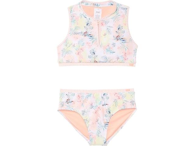 (取寄) ロキシー キッズ ガールズ ノース ショア ビキニ セット (ビッグ キッド) Roxy Kids girls North Shore Bikini Set (Big Kid) Pink