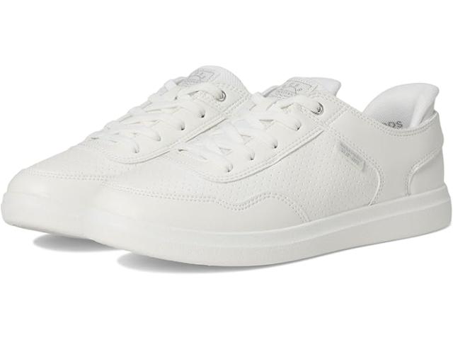 (取寄) ボブス スケッチャーズ レディース ハンズ フリー スリップ-インス ボブス ディヴァイン - ソー フックド BOBS from SKECHERS women Hands Free Slip-Ins Bobs D'Vine - So Hooked White