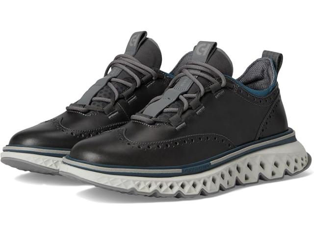 (取寄) コールハーン メンズ 5.ゼログランド ウィングチップ オックスフォード Cole Haan men 5.Zerogrand Wingtip Oxford Lava Smoke/Indian Teal/Glacier Gray