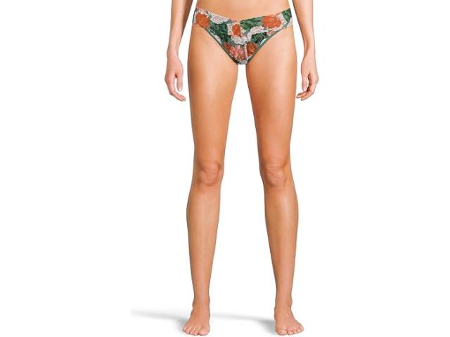 (取寄) ハンキー パンキー レディース シグニチャー レース プリンテッド オリジナル ライズ トング Hanky Panky women Signature Lace Printed Original Rise Thong Paint Me Like