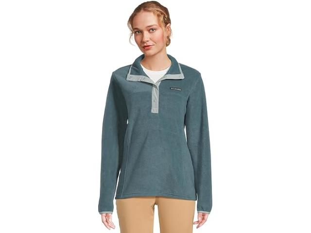 (取寄) コロンビア レディース ベントン スプリングス 1/2 スナップ プル オーバー リ Columbia women Benton Springs 1/2 Snap Pull Over II Everblue/Crushed Blue
