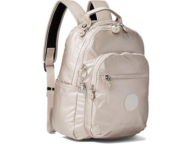 (取寄) キプリング レディース ソウル スモール バックパック Kipling women Seoul Small Backpack llic Glow