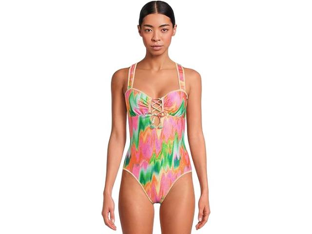 (取寄) ベッカ レディース ミラージュ カイラム ヘアバンド ワン ピース BECCA women Mirage Kylam Bandeau One Piece Mutlicolor
